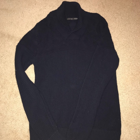 Zara | Sweaters | Zara Mens Knitted Sweater | Poshmark